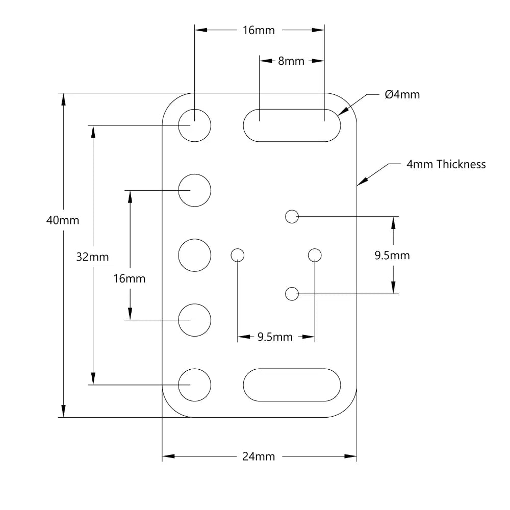 ServoCity Micro Limit Switch Mount (32-2) - 2 Pack - RobotShop