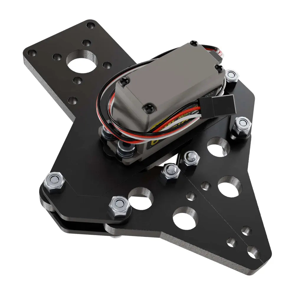 ServoCity Servo-Driven Parallel Gripper Kit (Servo Included) - RobotShop