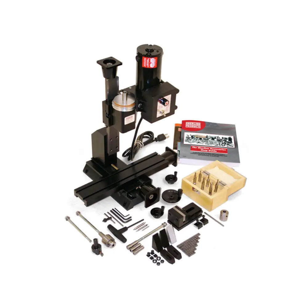 Sherline 10-Inch Tabletop Mill Package A CNC-Ready (Metric) - RobotShop
