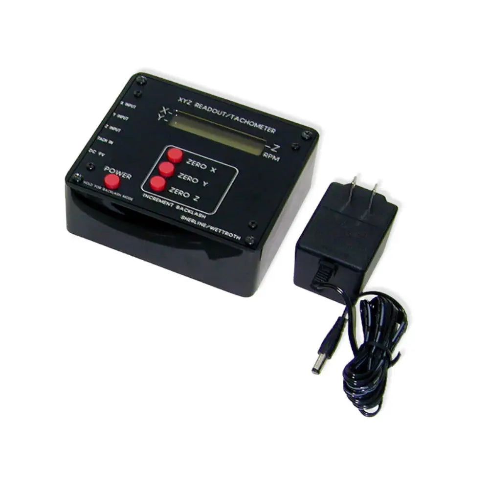 Sherline DRO Box avec alimentation électrique (220-240V) - RobotShop