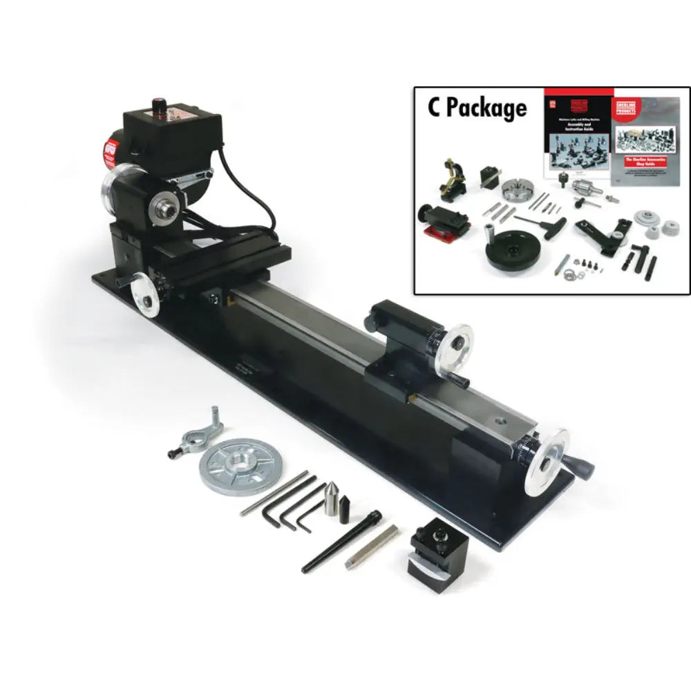 Sherline Manual 17 Inch Benchtop Lathe Package C Inch Robotshop