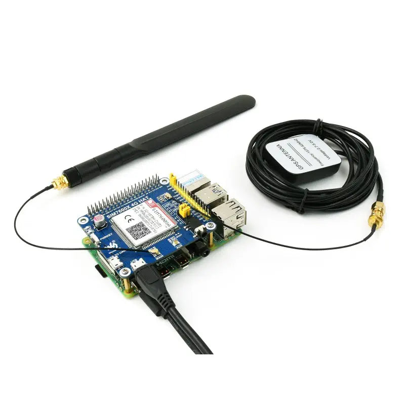 SIM7600SA-H 4G HAT for RPi (Australia, New Zealand, Taiwan, Latin ...