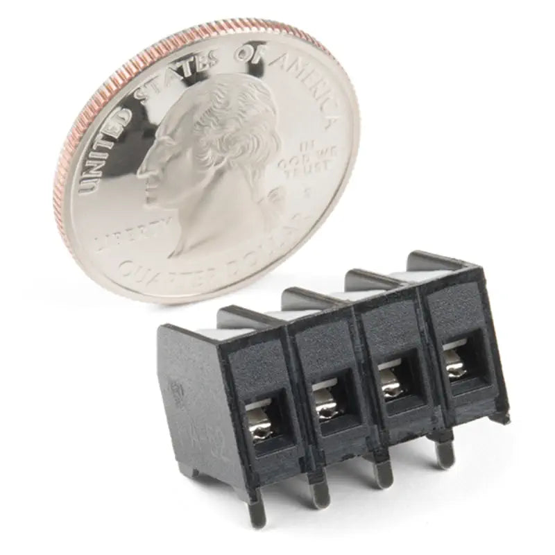 Sparkfun Latch Terminals - 5mm Pitch (4-Pin) - RobotShop