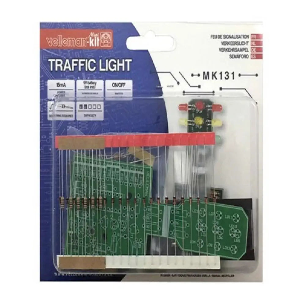 Traffic Light Soldering Kit - RobotShop