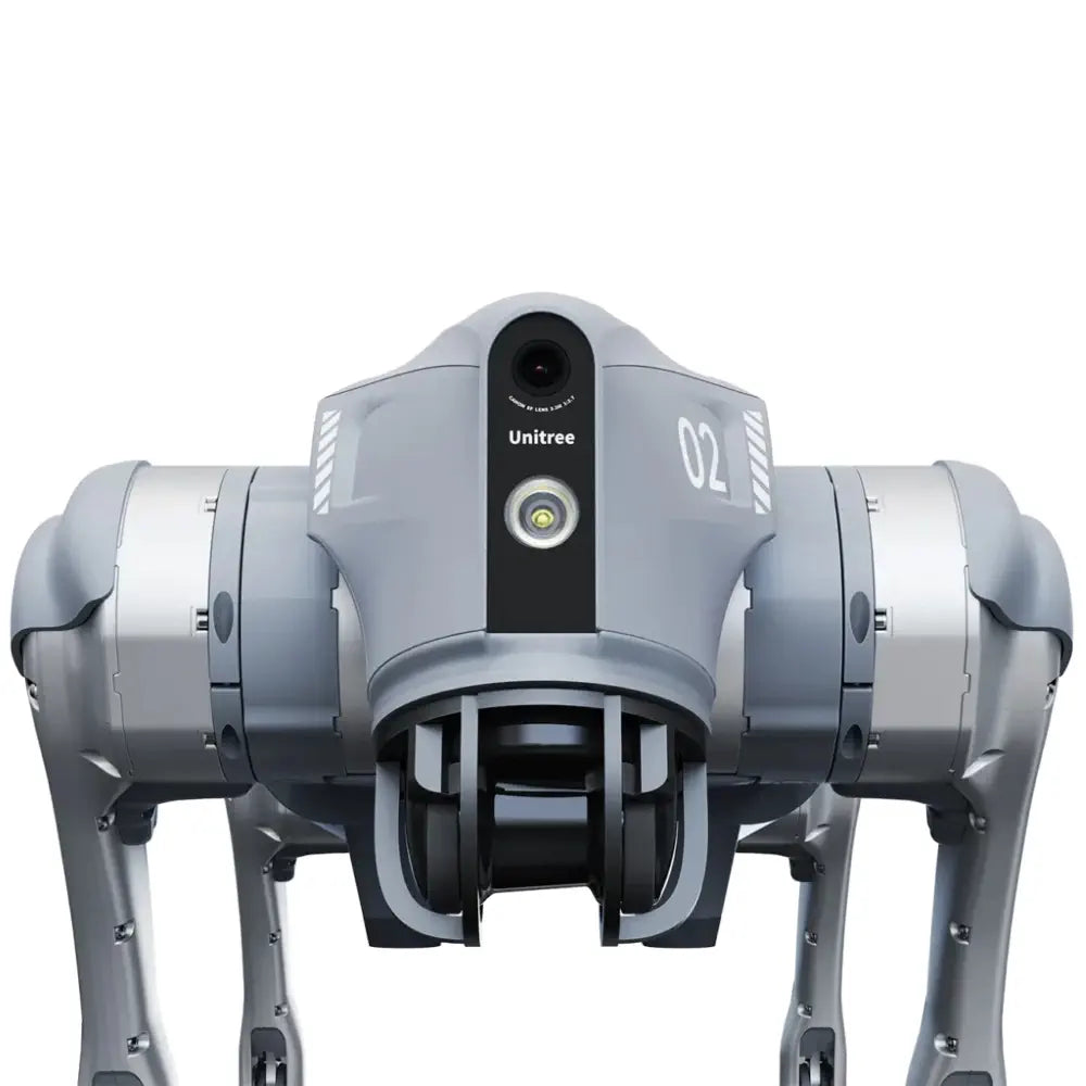 Unitree Go2 EDU PLUS Robotic Dog w/ Hesai XT16 LiDAR - RobotShop
