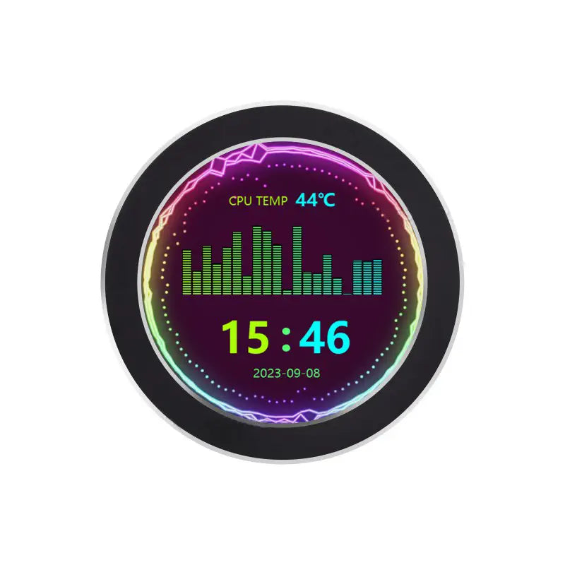 Waveshare 2.8-inch USB Monitor AIO LCD Screen, CPU Cooler Display ...