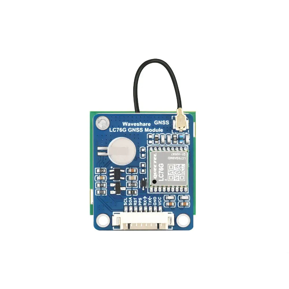 Waveshare LC76G Multi-GNSS Module, Supports GPS, BDS, GLONASS, Galileo, QZSS - RobotShop