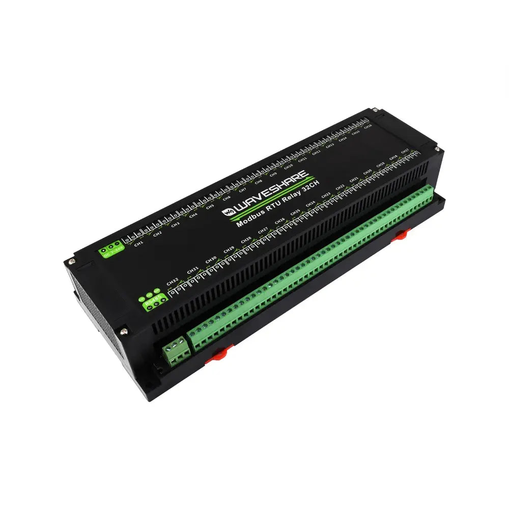Waveshare Modbus RTU 32-Ch Relay Module, RS485 Interface, w/ Multiple ...
