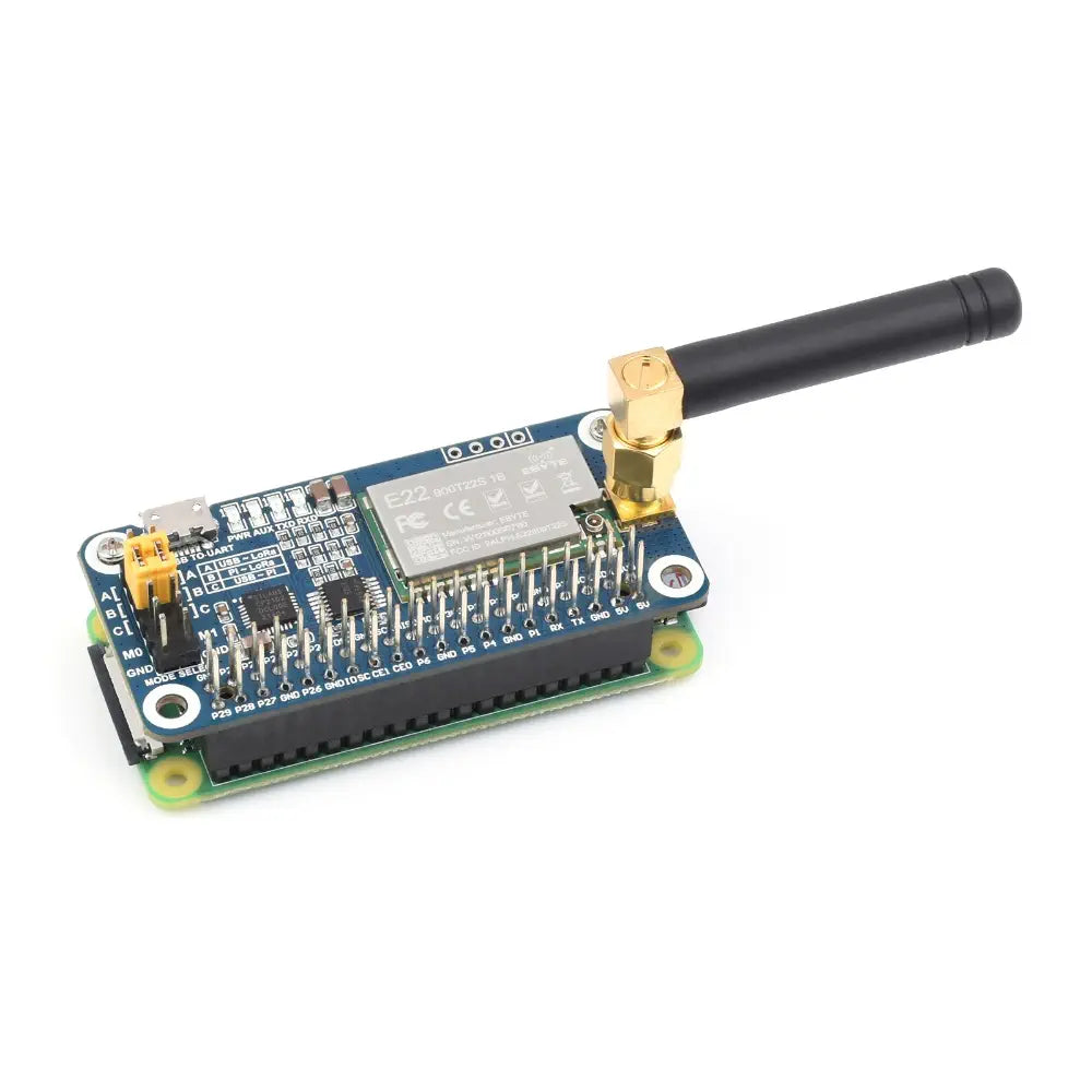 Waveshare SX1262 LoRa HAT for Raspberry Pi, 915MHz Frequency Band ...