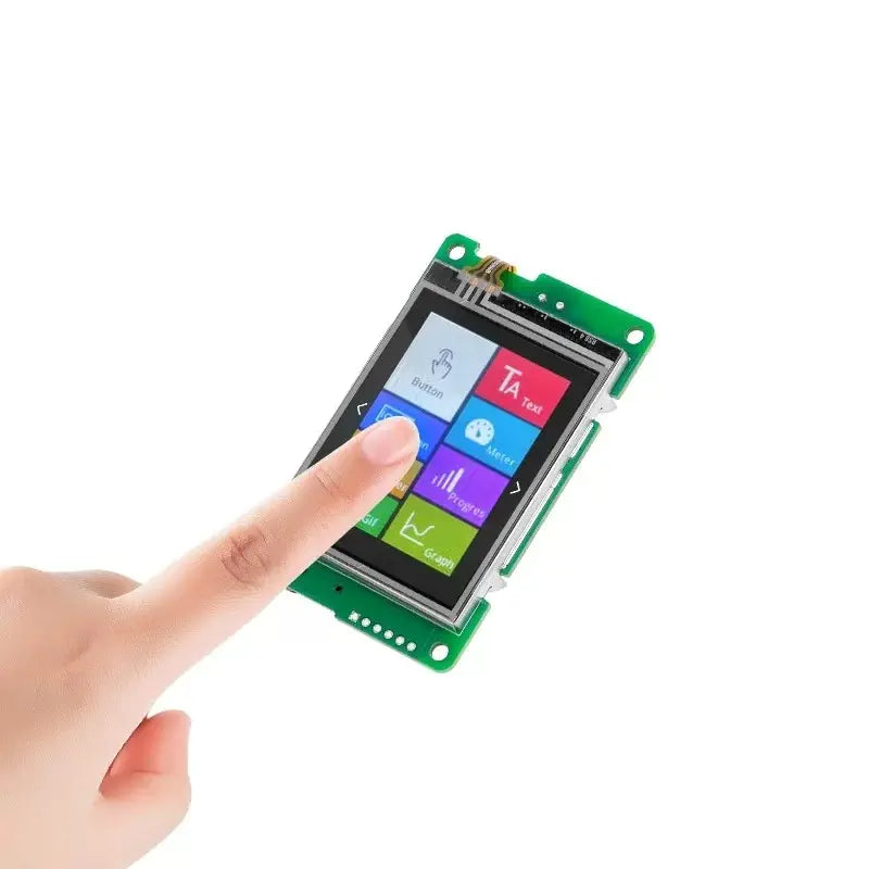 Wizee 2.4-Inch 240x320 HMI Touch Display, Wi-Fi & BLE - RobotShop