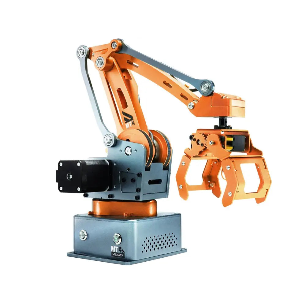 Wlkata MT4 Edu Kit (Desktop 4-Axis Rebuildable Metal Robotic Arm ...